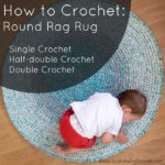 Learn How to Crochet a Round Rag Rug