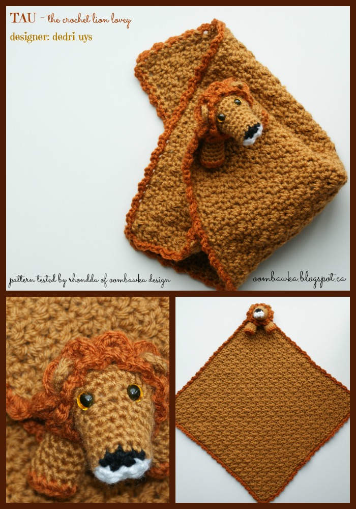 Tau the Crochet Lion Lovie {Free Pattern}