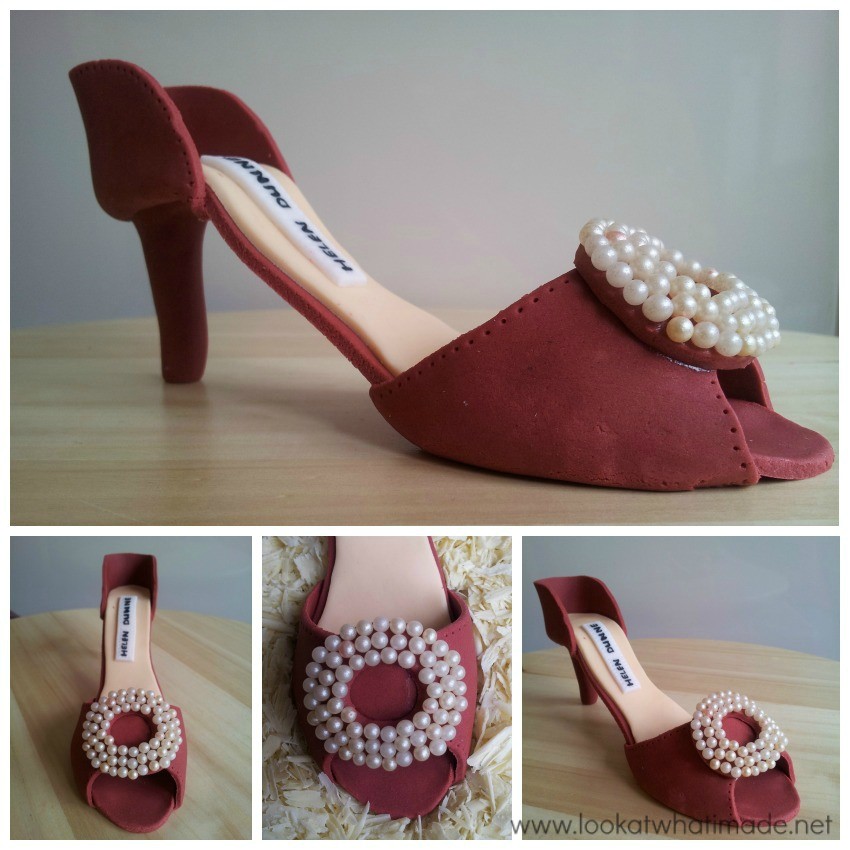 Gumpaste High Heel Shoe