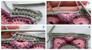 Block 7: Eight Pointed Flower {Photo Tutorial}