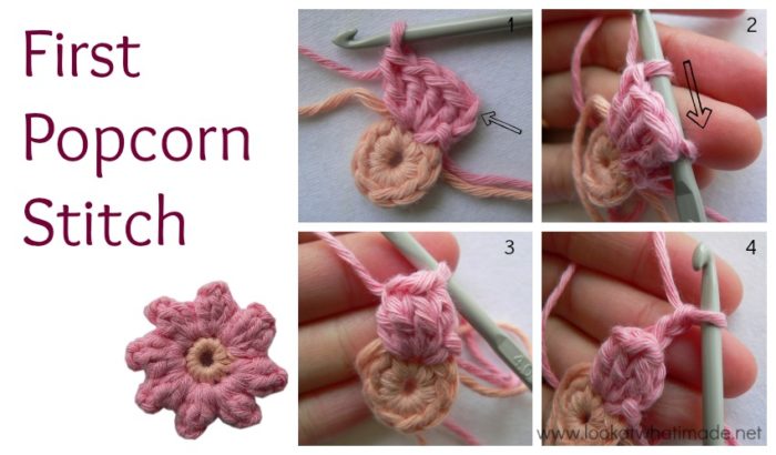 How to Crochet: Popcorn Stitch