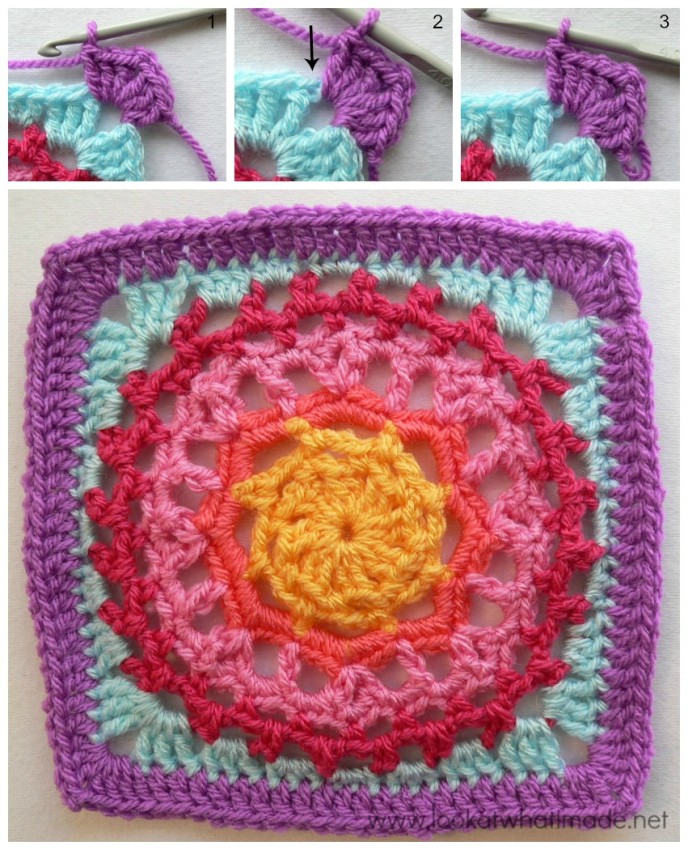 Block 20: Mandala Square {Photo Tutorial}