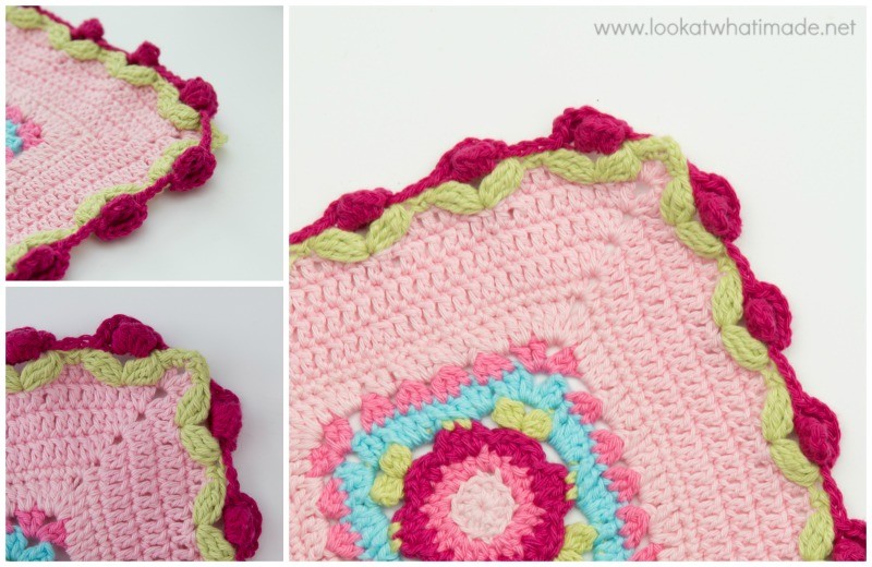 How to Crochet: Rose Border