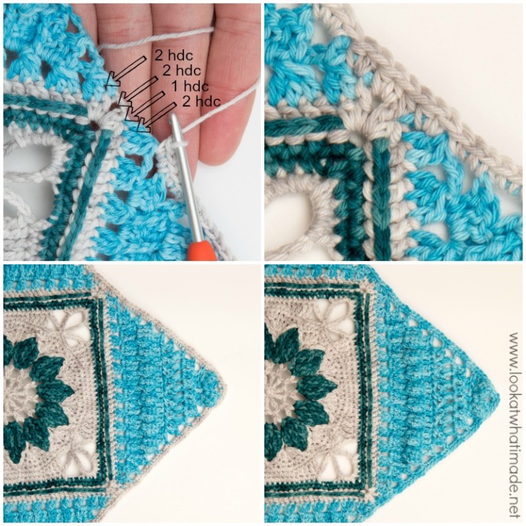 Charlotte {Large Crochet Square Part 3}
