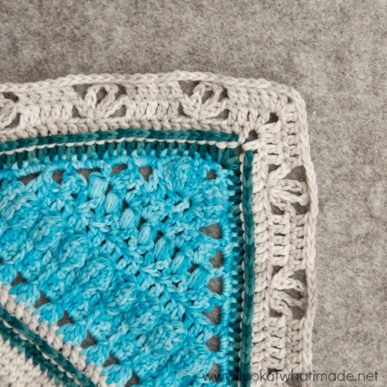 Charlotte {Large Crochet Square Part 3}