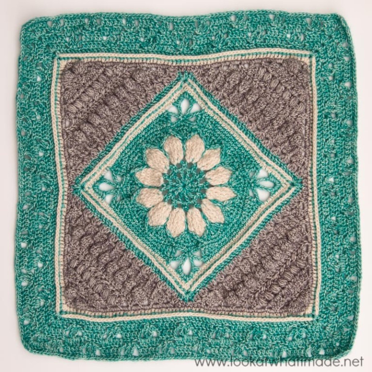 Charlotte {Large Crochet Square Part 3}