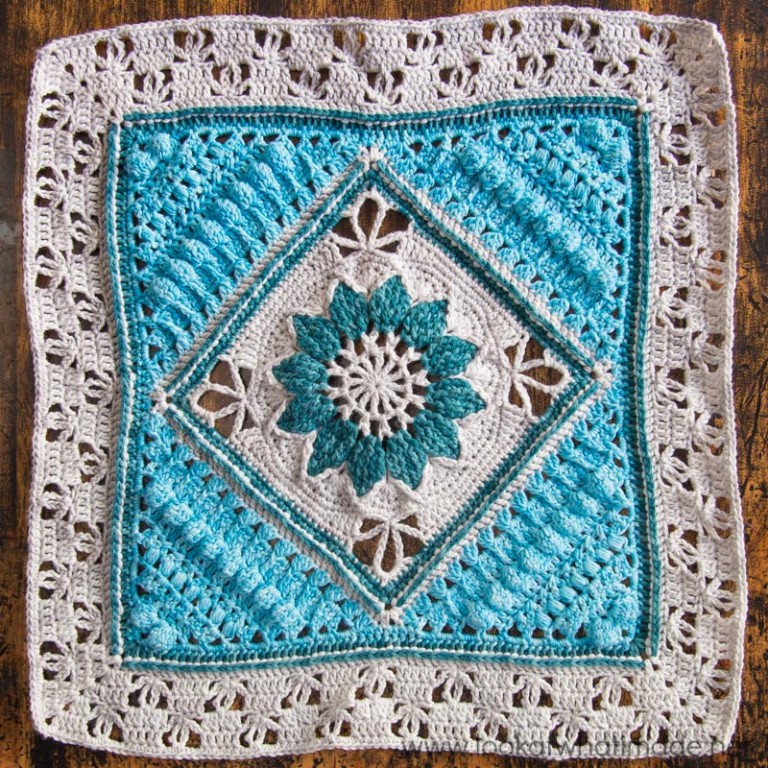 Charlotte {Large Crochet Square Part 3}