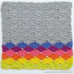 Simple Crochet Shells Dishcloth