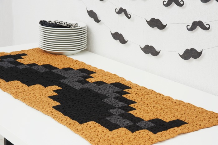 Movember, Mr. Lookatwhatimade, and a Moustache Table Runner