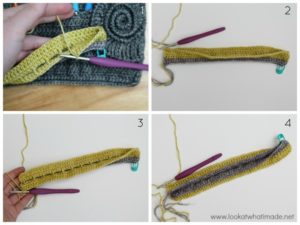Ammonite Crochet Hook Roll Pattern
