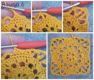 Emma Crochet Square Pattern