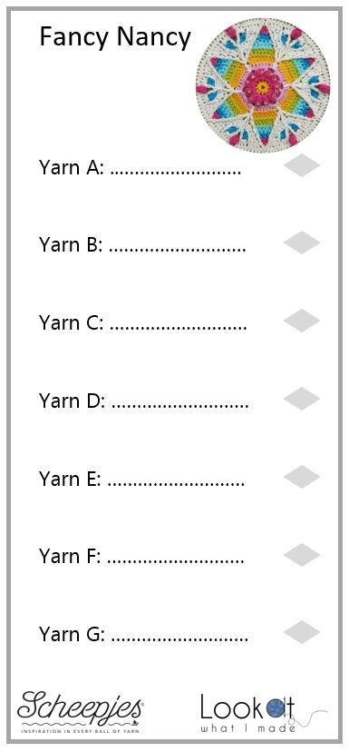 Fancy Nancy – Crochet Mandala Pattern