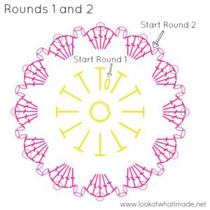 Fancy Nancy – Crochet Mandala Pattern